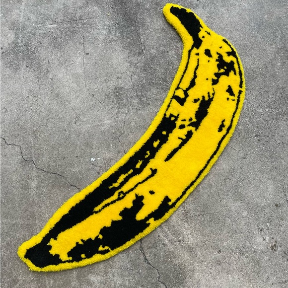 Art | Andy Warhol Custom Banana Rug | Poshmark